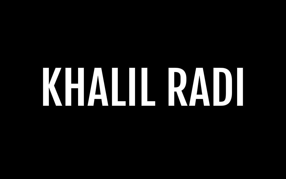 Blog – Khalil Radi